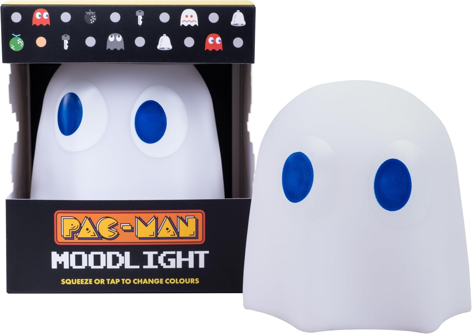 Fizz Creations Pac-Man Color Changing Ghost Mood Light, 3.9in - Walmart.com