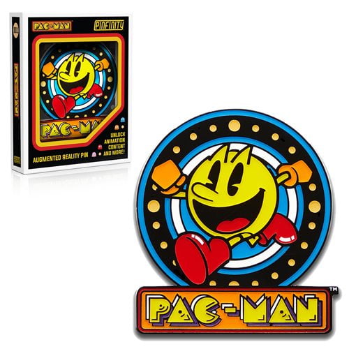 Pac-Man Crest Augmented Reality Enamel Pin - Walmart.com
