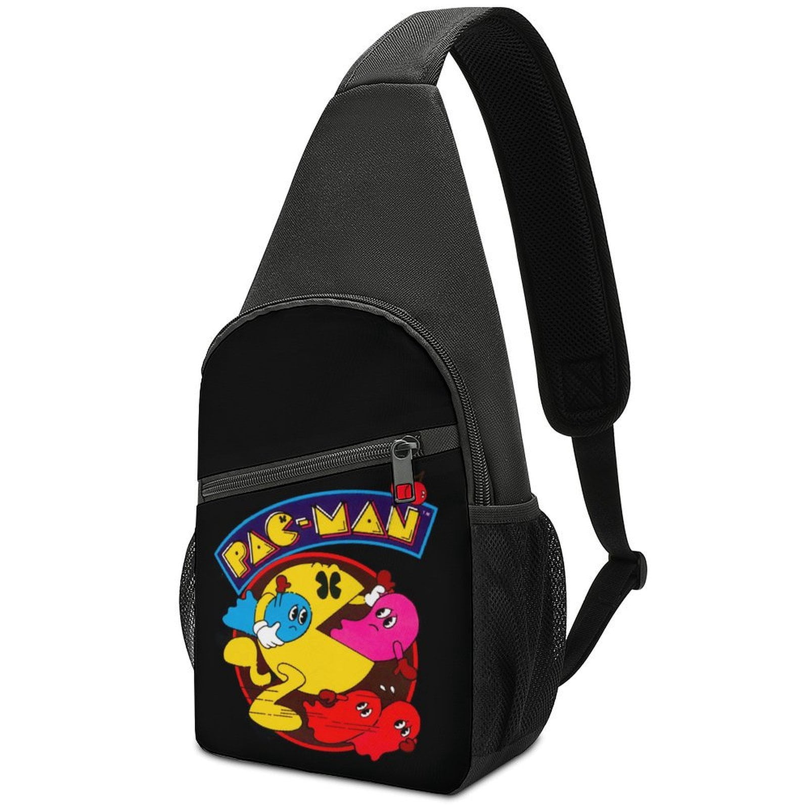Pac-Man Crossbody Bag Sling Backpack Cross Chest Bag Diagonally ...