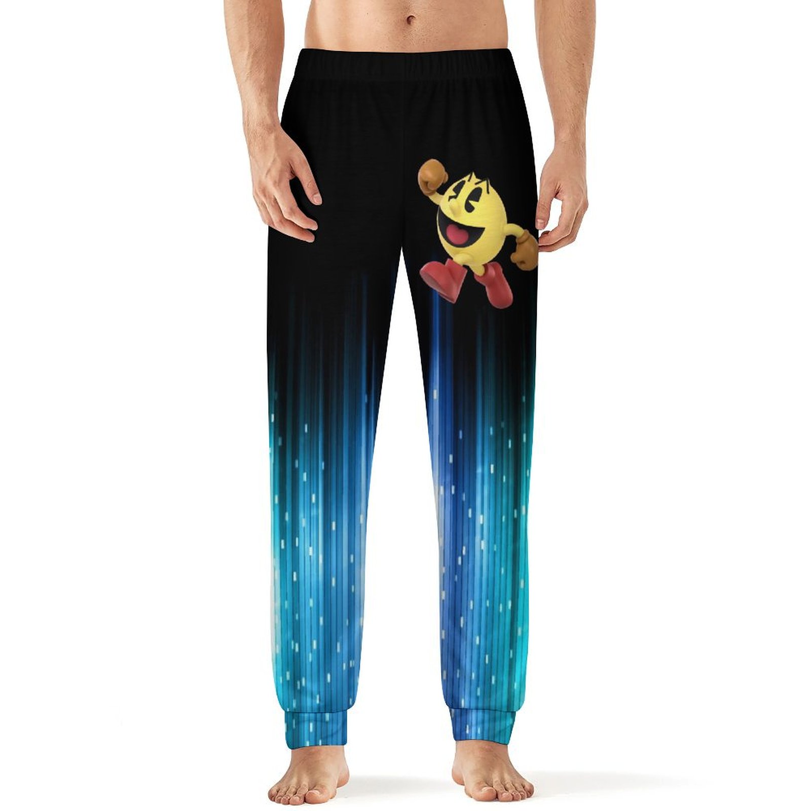 Pac-Man Game Men's Pajama Pants Bottoms Fashion Daily Cozy Lounge Sleep ...