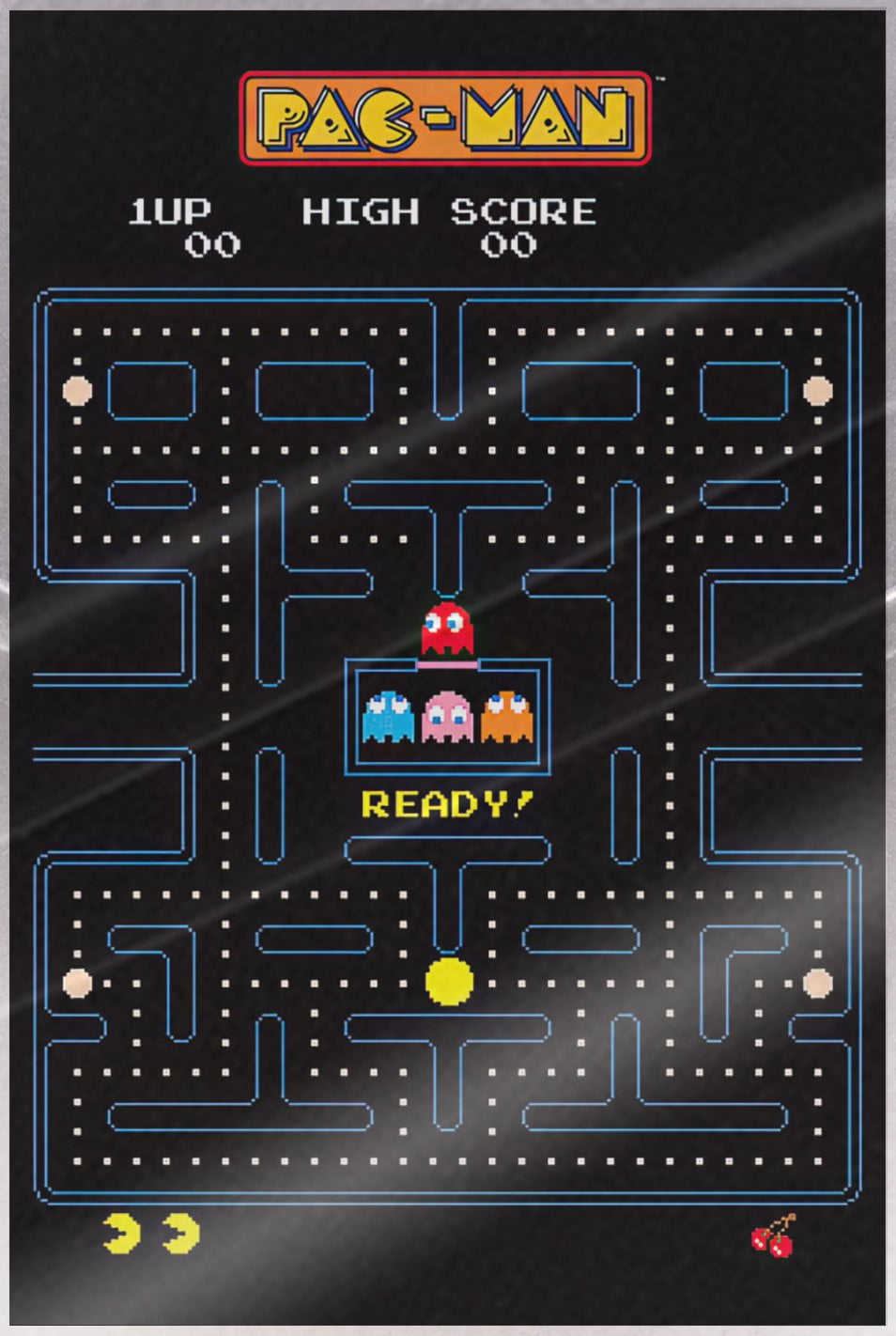 Pac-Man - Gaming Poster (Maze) (Size: 24" x 36") (Laminated Poster ...