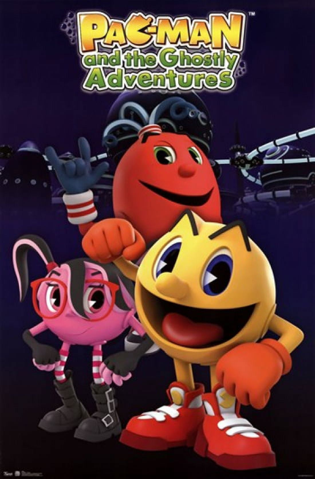 Pac-Man - Group Laminated Poster Print (24 x 36) - Walmart.com