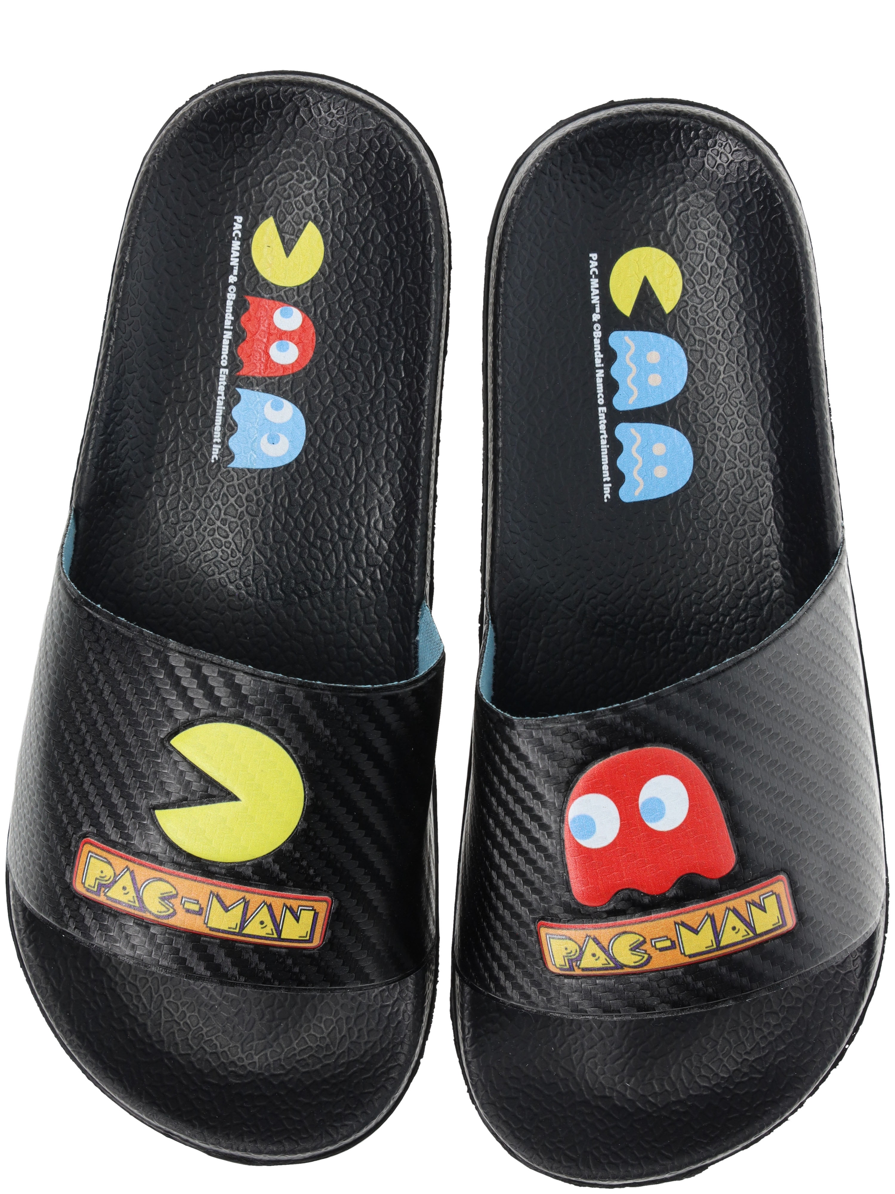 Pac-Man Little & Big Boys Slide Sandals - Walmart.com