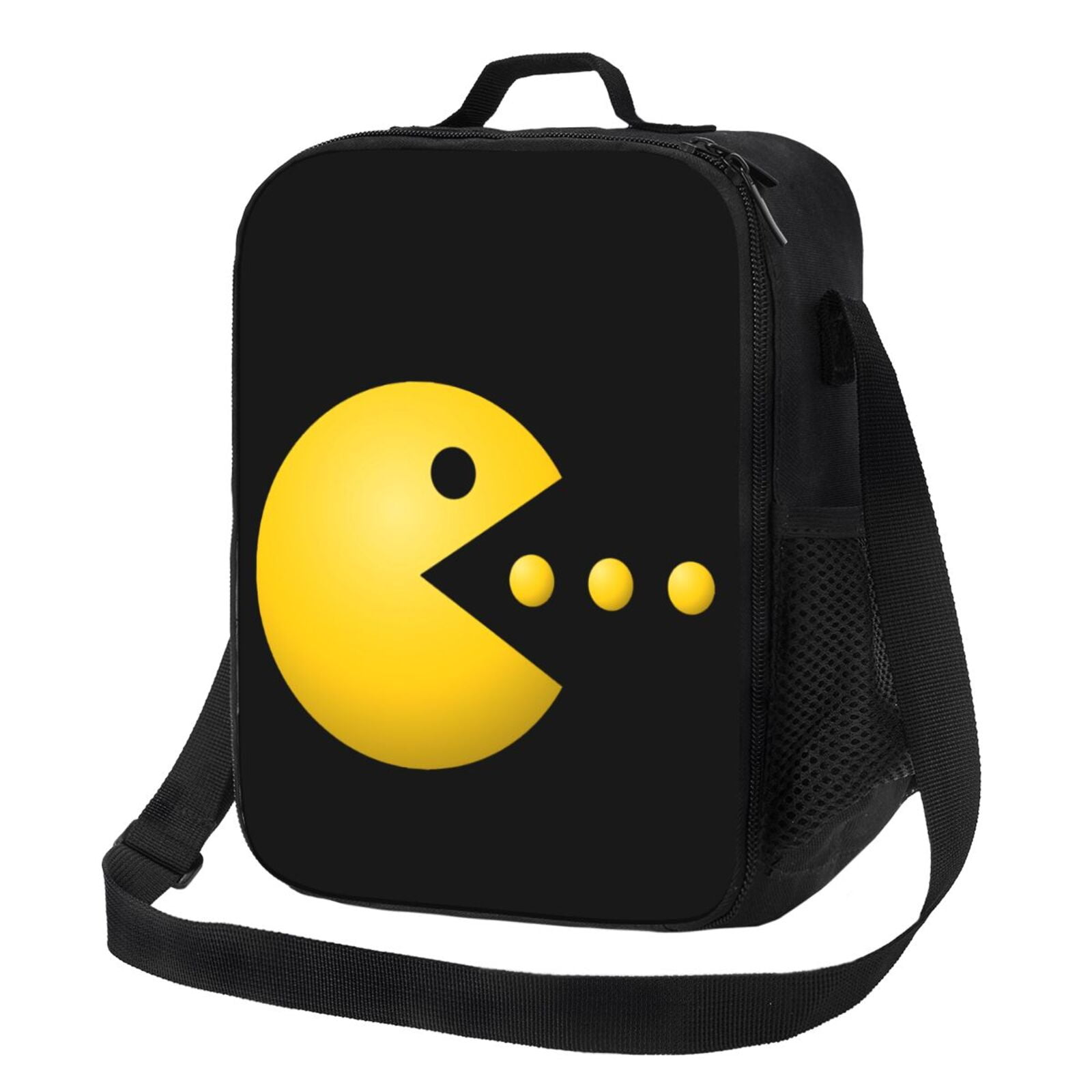 Pac-Man Lunch Bag Women Men Large Reusable Lunch Box Adult Tote Bags ...