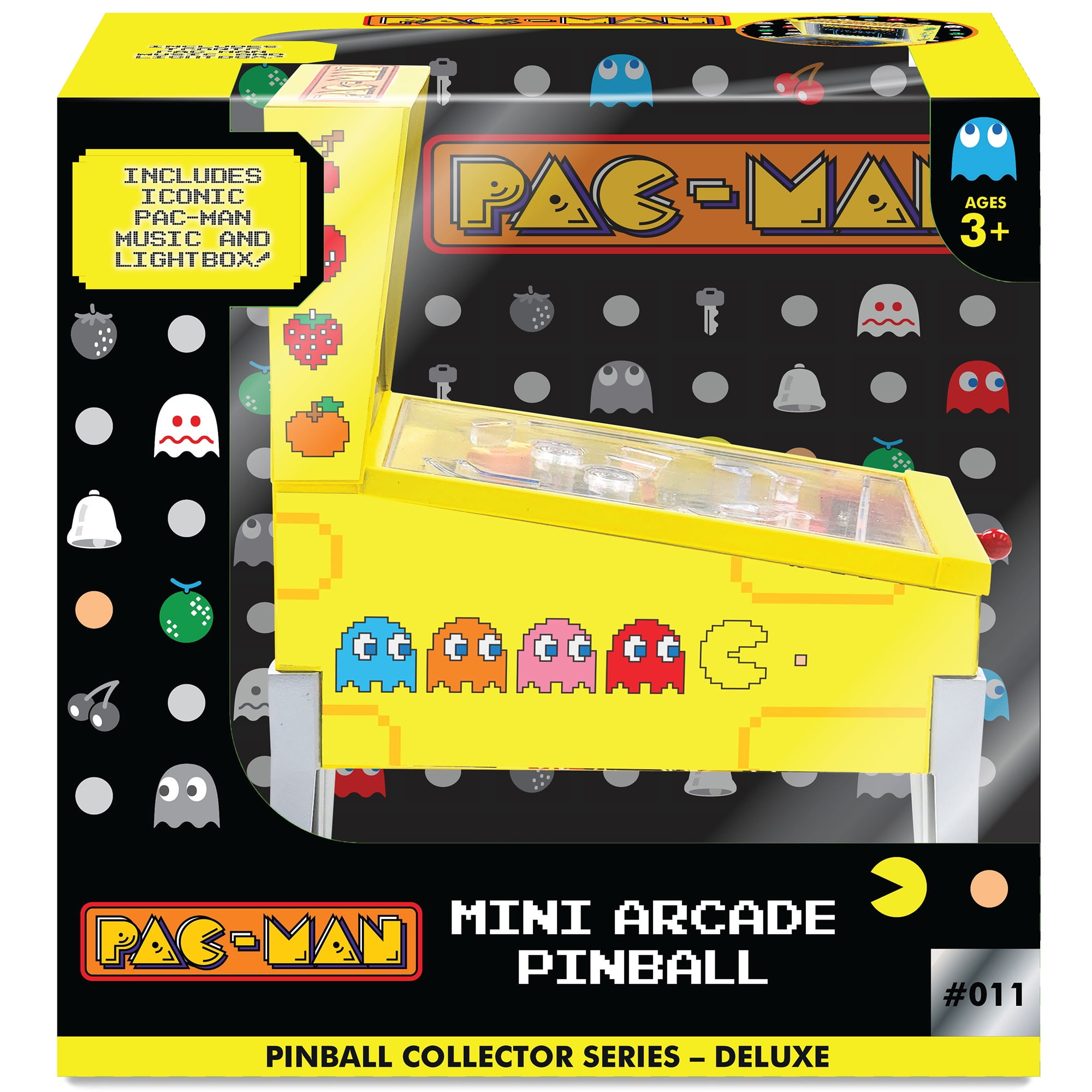 Pac-Man: Mini Arcade Pinball - Deluxe Collector Series, Lights & Sounds ...