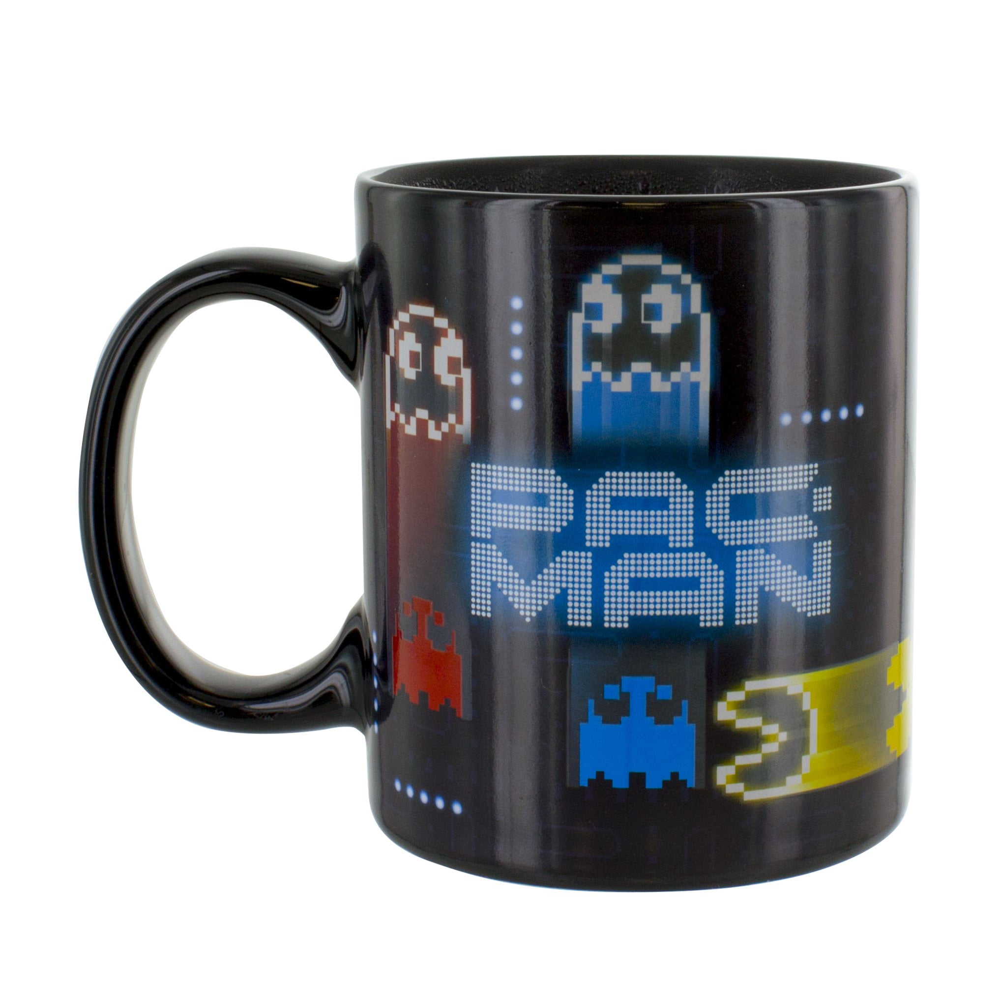 Pac Man Neon Heat Changing Ceramic Coffee Mug 10oz - Walmart.com