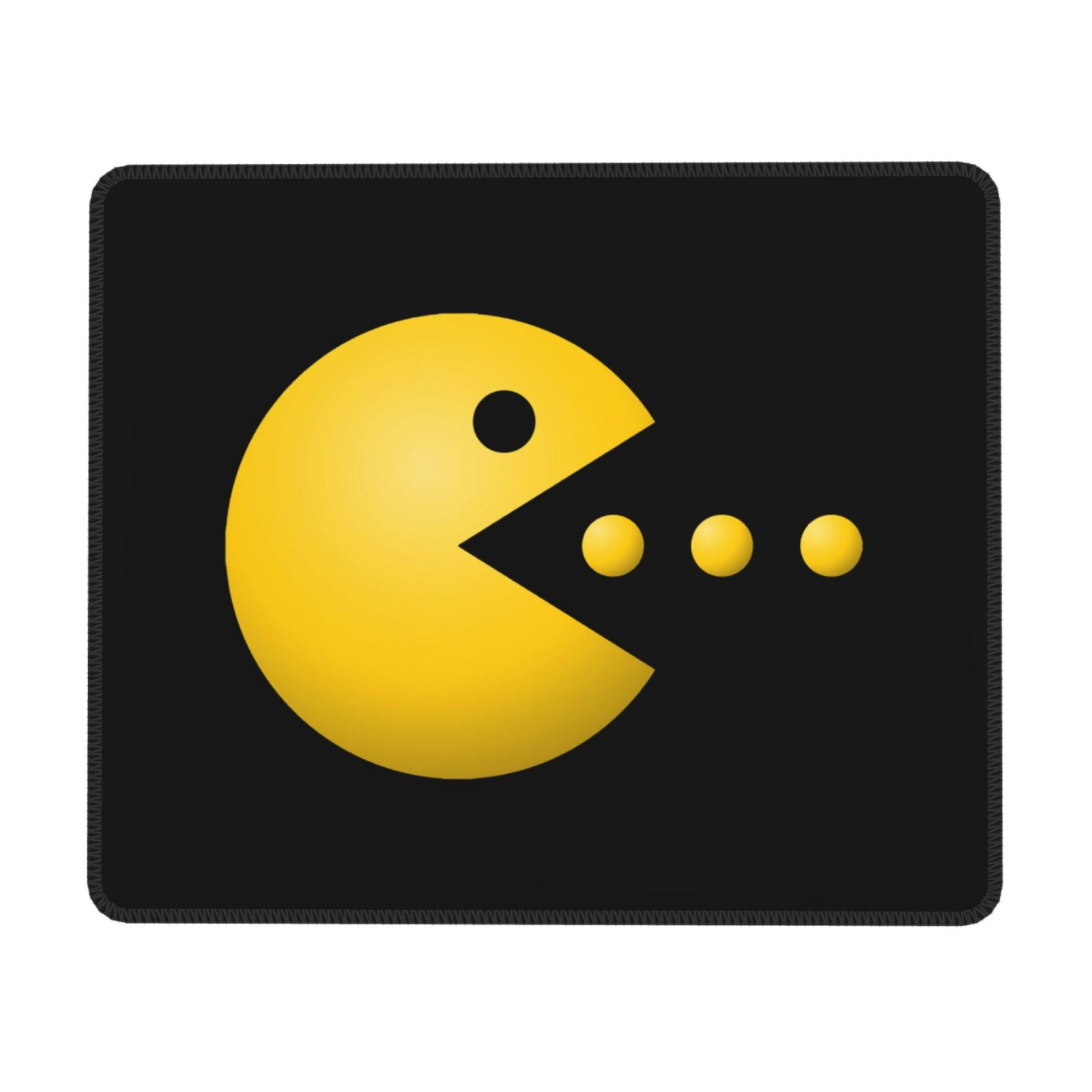 Pac-Man Rubber Lock Edge Mouse pad, Office Desk pad, Writing pad, Multi ...