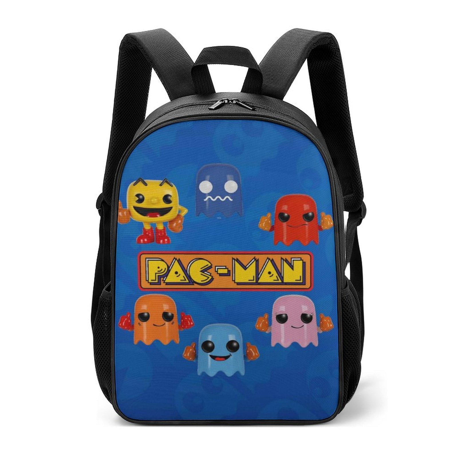 Pac-Man School Bag Casual Adjustable Backpack Daypack Multipurpose ...