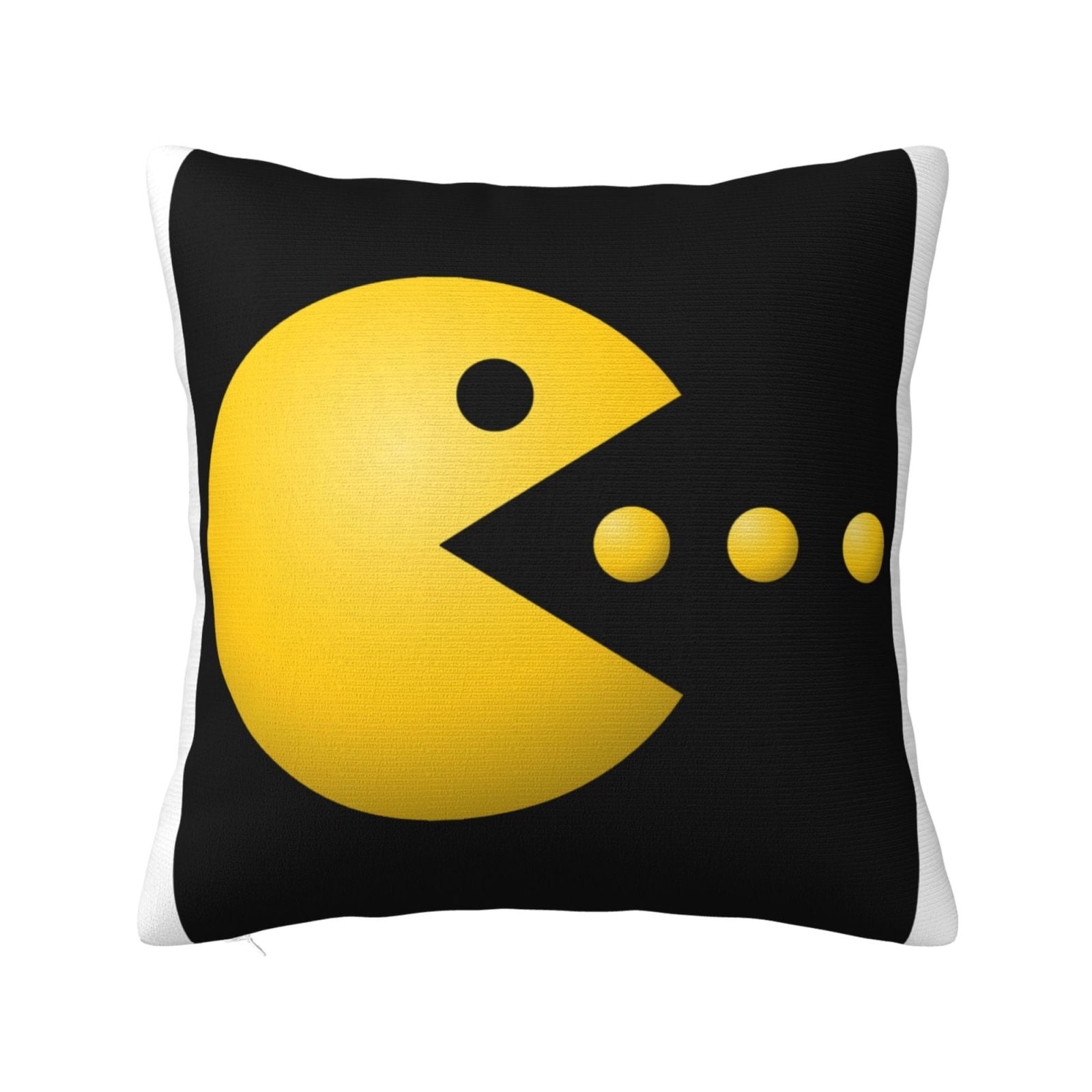 Pac-Man Super Soft Pillow Case Cover with Zipper for Bedroom, Sofa ...