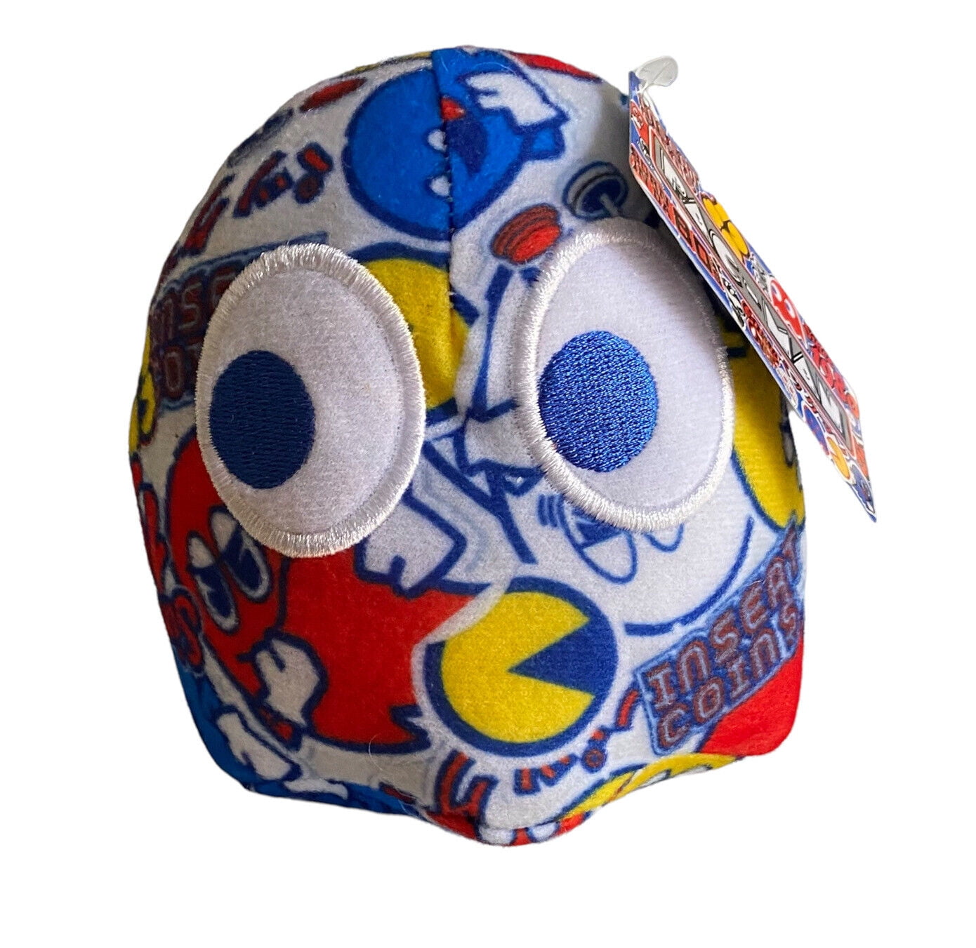 Pac-man Ghost Plush Toy Sticker Bomb 4.5 inch - Walmart.com