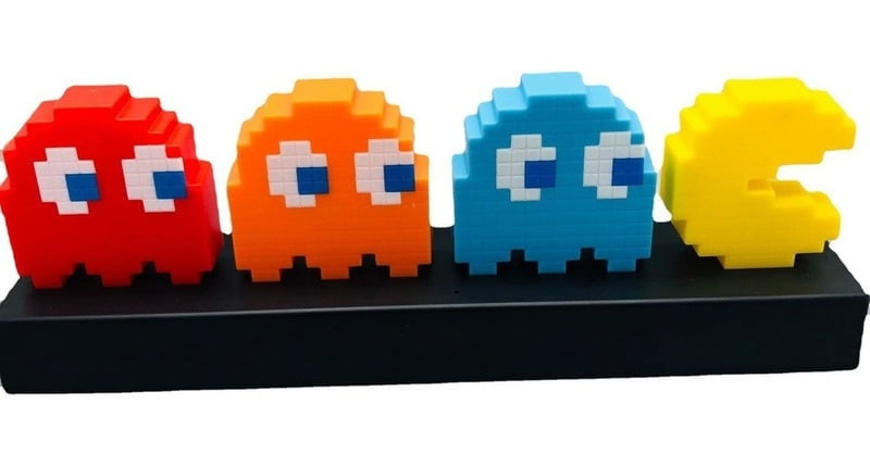 Pac-man Sound Control Colorful USB Night Light - Walmart.com