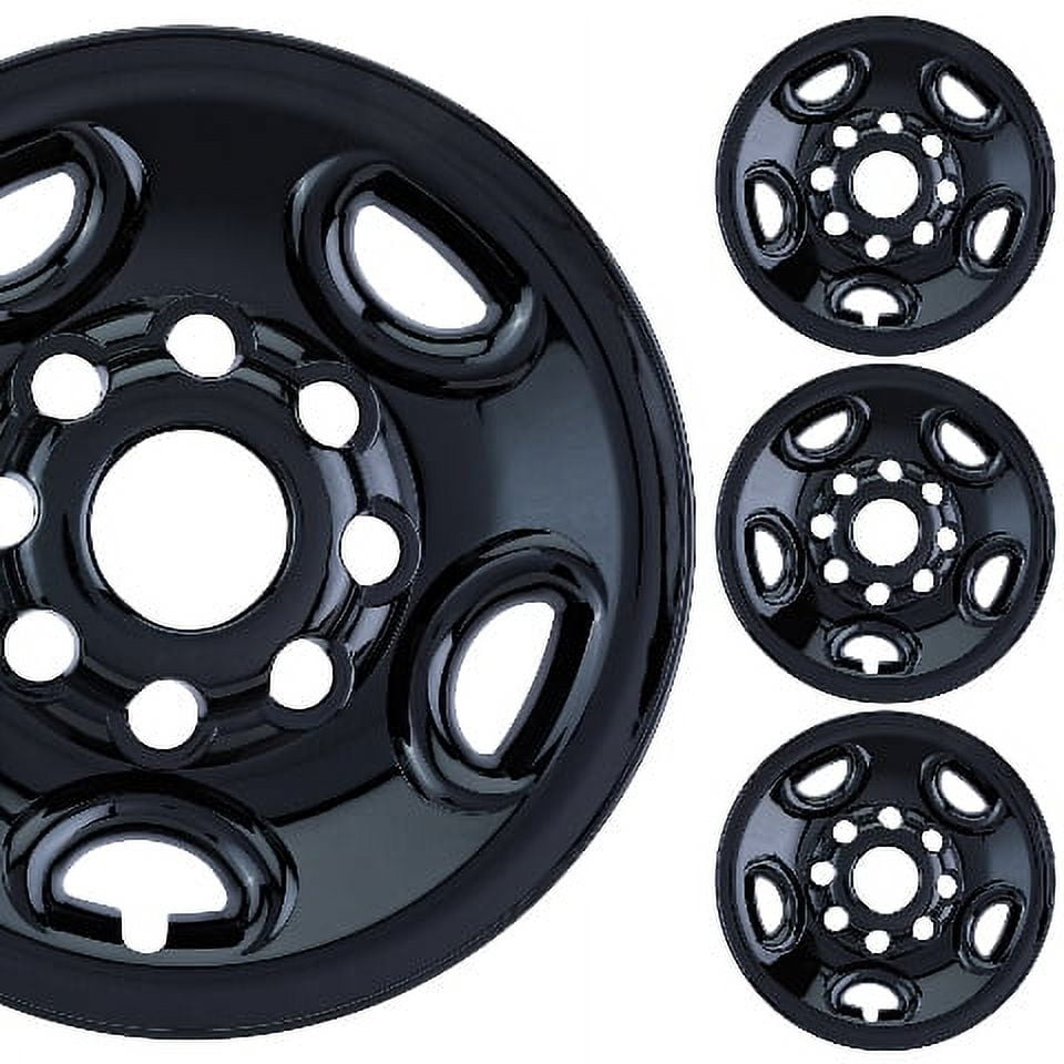 PacRim 16" Gloss Black Wheel Skin Cover |Compatible with 16" Chevrolet ...