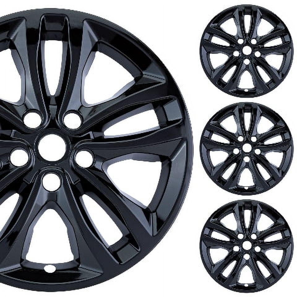 PacRim 17" Gloss Black Wheel Skin Cover |Compatible with 17" Chevrolet ...