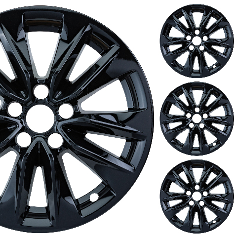 17" Black With Silver Inserts 94R Wheel by RBP (Rolling Big Power) 94R ...
