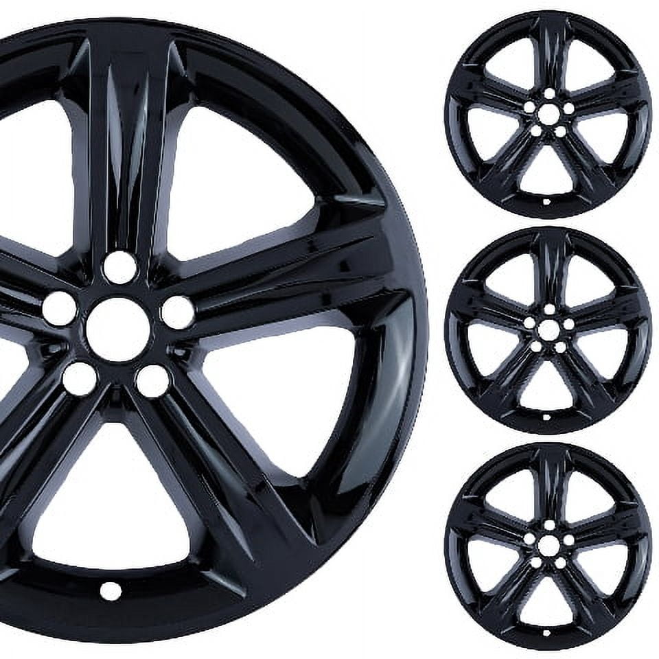 PacRim 20" Gloss Black Wheel Skin Cover | Set of 4 for Dodge Charger ...