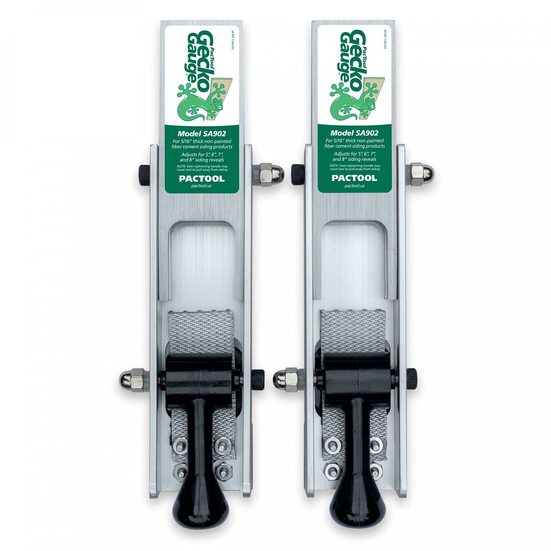 PacTool SA902 Gecko Gauge Siding Mounting Kit - For Use with 5/16-Inch ...