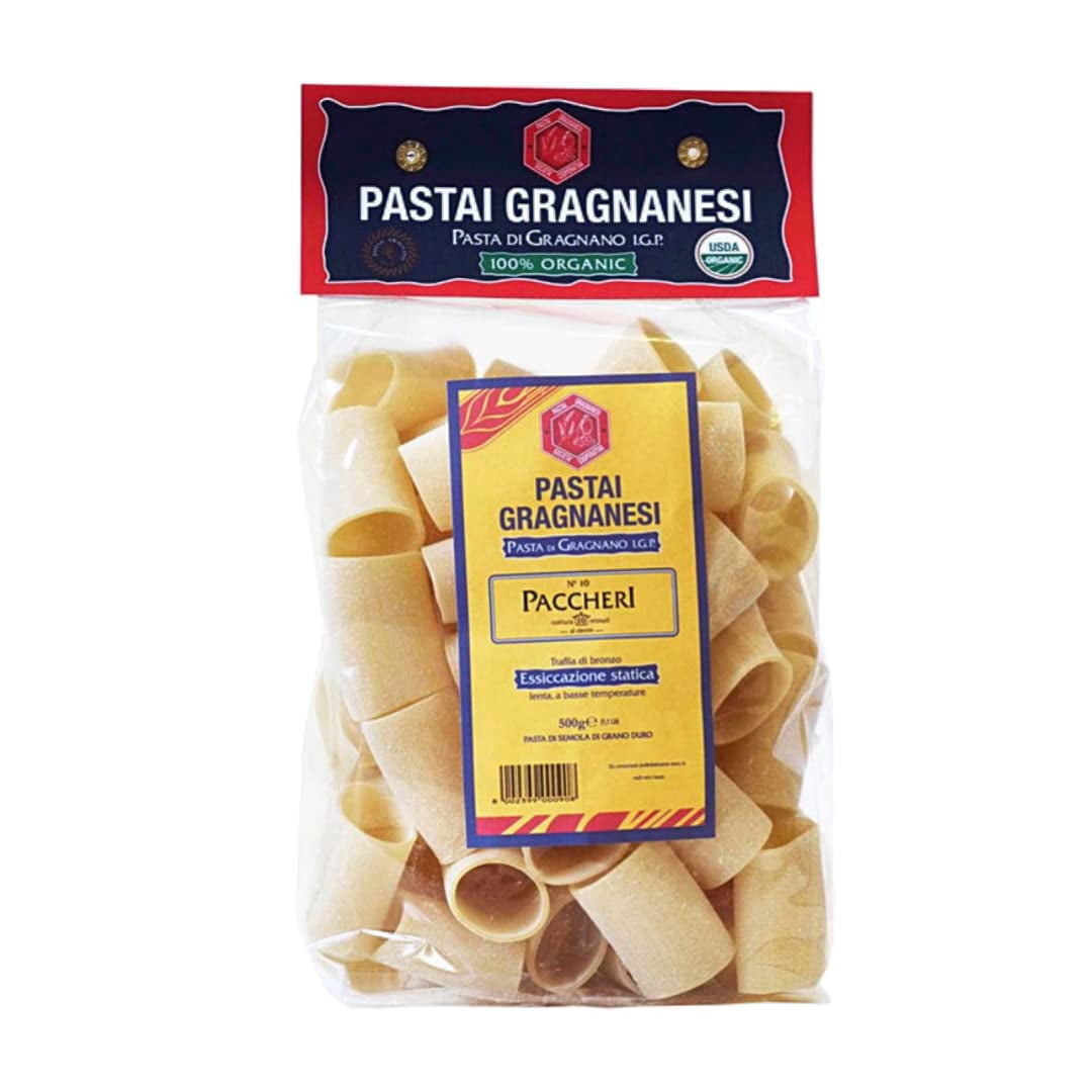 Paccheri Organic Italian Pasta di Gragnano I.G.P. | | USDA Certified ...