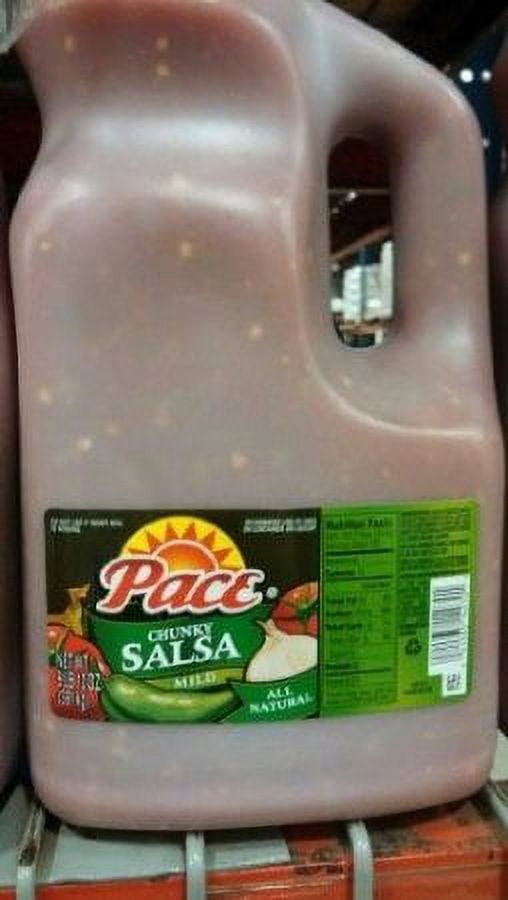 Pace Thick Mild Chunky Salsa, Family Size, 138 Ounces, 4 Per Case ...