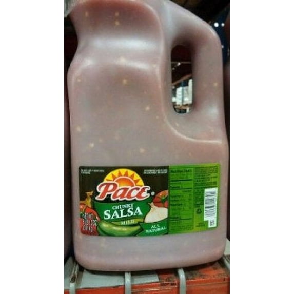 Pace Thick Mild Chunky Salsa, Family Size, 138 Ounces, 4 Per Case ...