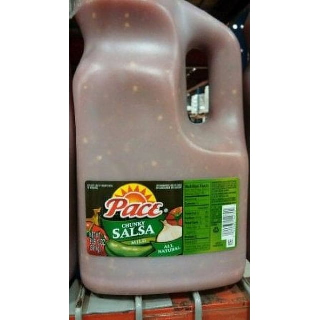 Pace Thick Mild Chunky Salsa, Family Size, 138 Ounces, 4 Per Case ...