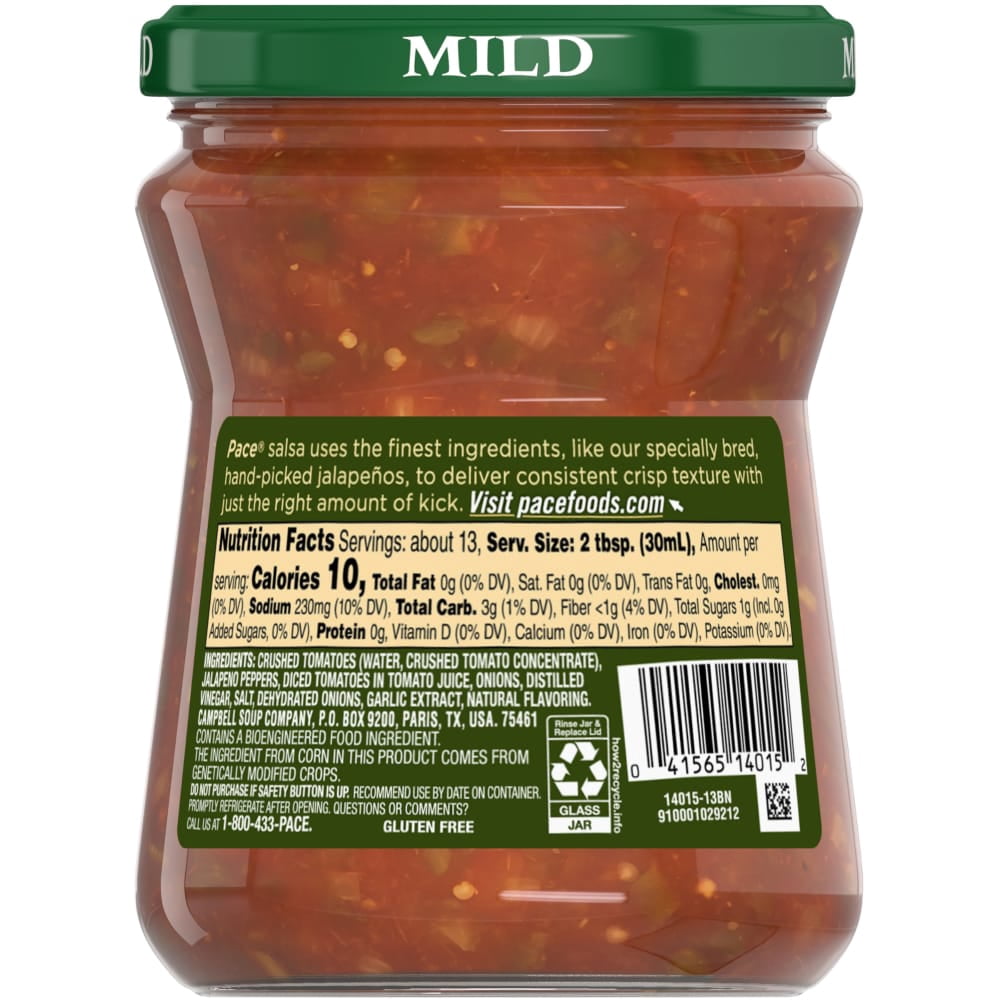 Pace® Chunky Mild Salsa - Walmart.com