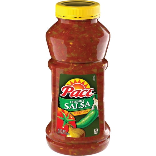 Pace Chunky Salsa, Medium, 38 oz. Bottle - Walmart.com