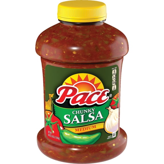 Pace Chunky Salsa, Medium, 64 oz. Bottle - Walmart.com