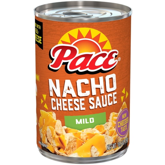 Pace, Mild Nacho Cheese Sauce, 10.5 oz, Shelf-Stable Can - Walmart.com