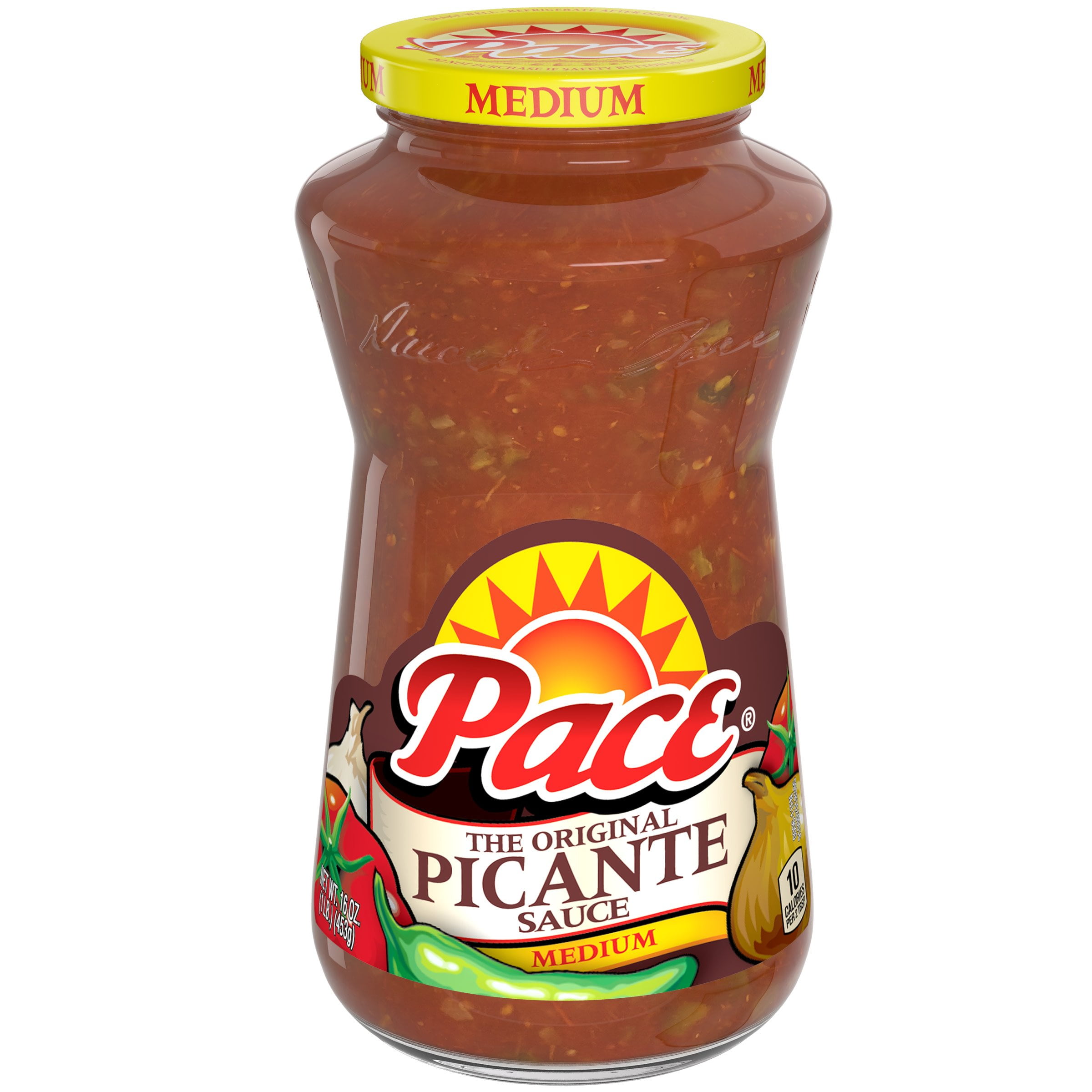 Pace Picante Sauce, Medium - 16 oz (Packaging May Vary) - Walmart.com