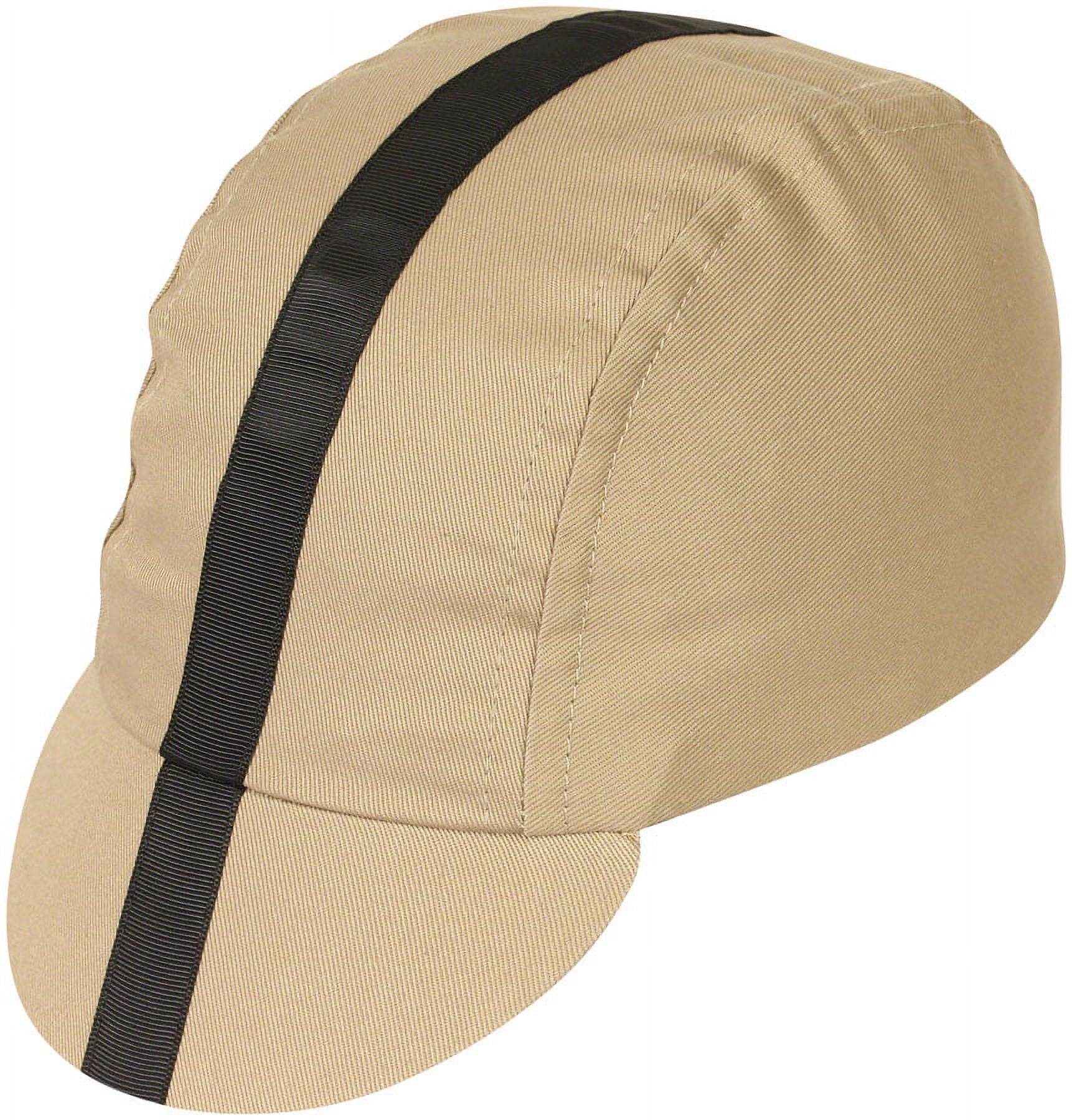 Pace Sportswear Classic Cycling Cap - Khaki/Black, MD/LG - Walmart.com