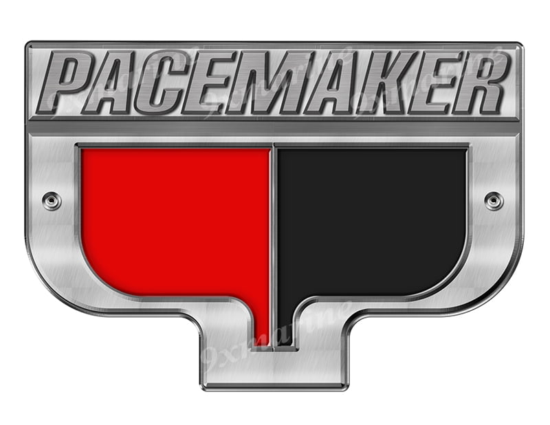 Pacemaker Yacht Sticker "3D Vinyl Replica" of original - 10" long ...