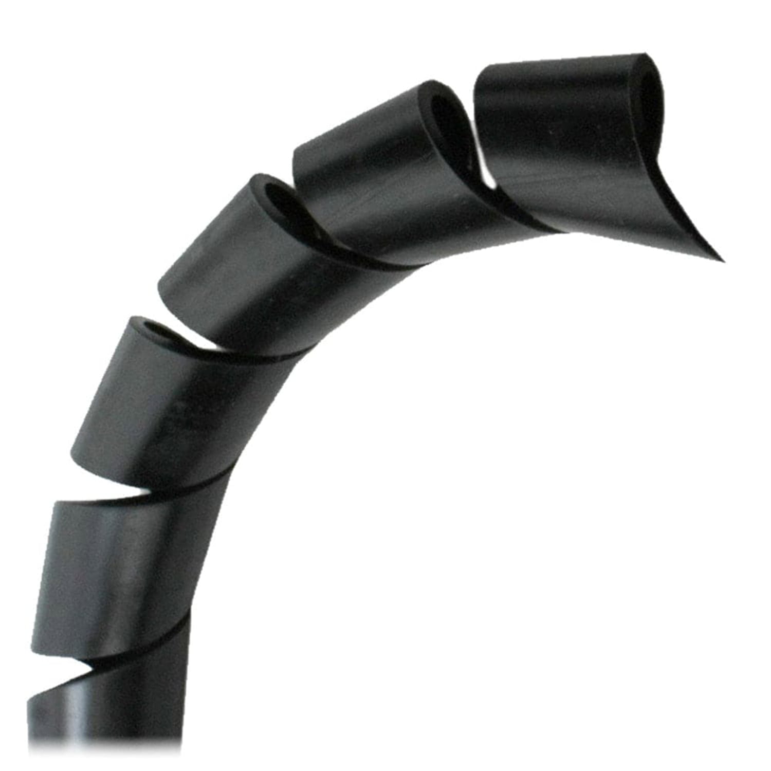 Pacer 1/2" Spiral Wrap - Black - 100' Roll [BSW1/2BK-100] - Walmart.com