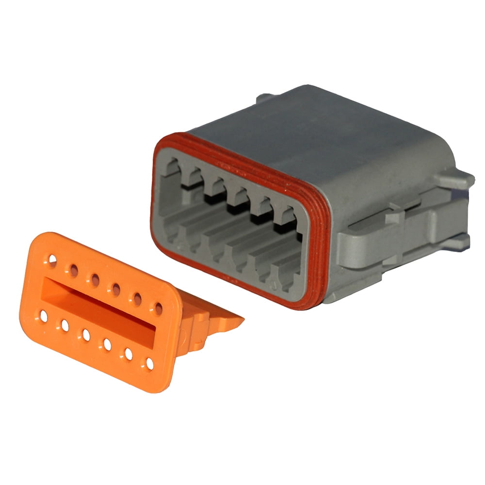 Pacer Deutsch DT Plug Wedge Lock Kit - 12 Position - 5 Pack [TDT06-12S ...