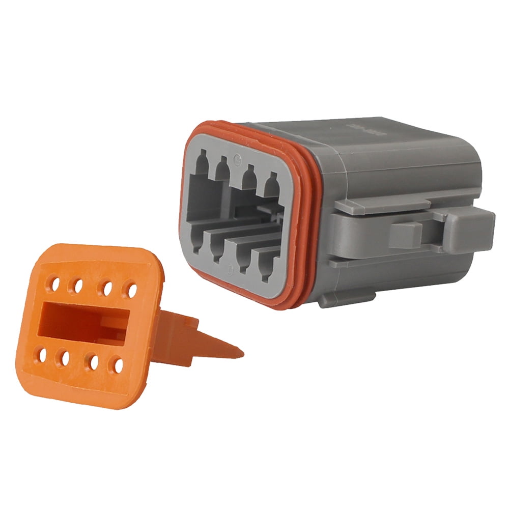 Pacer Deutsch DT Plug Wedge Lock Kit - 8 Position - 5 Pack [TDT06-8S-5 ...