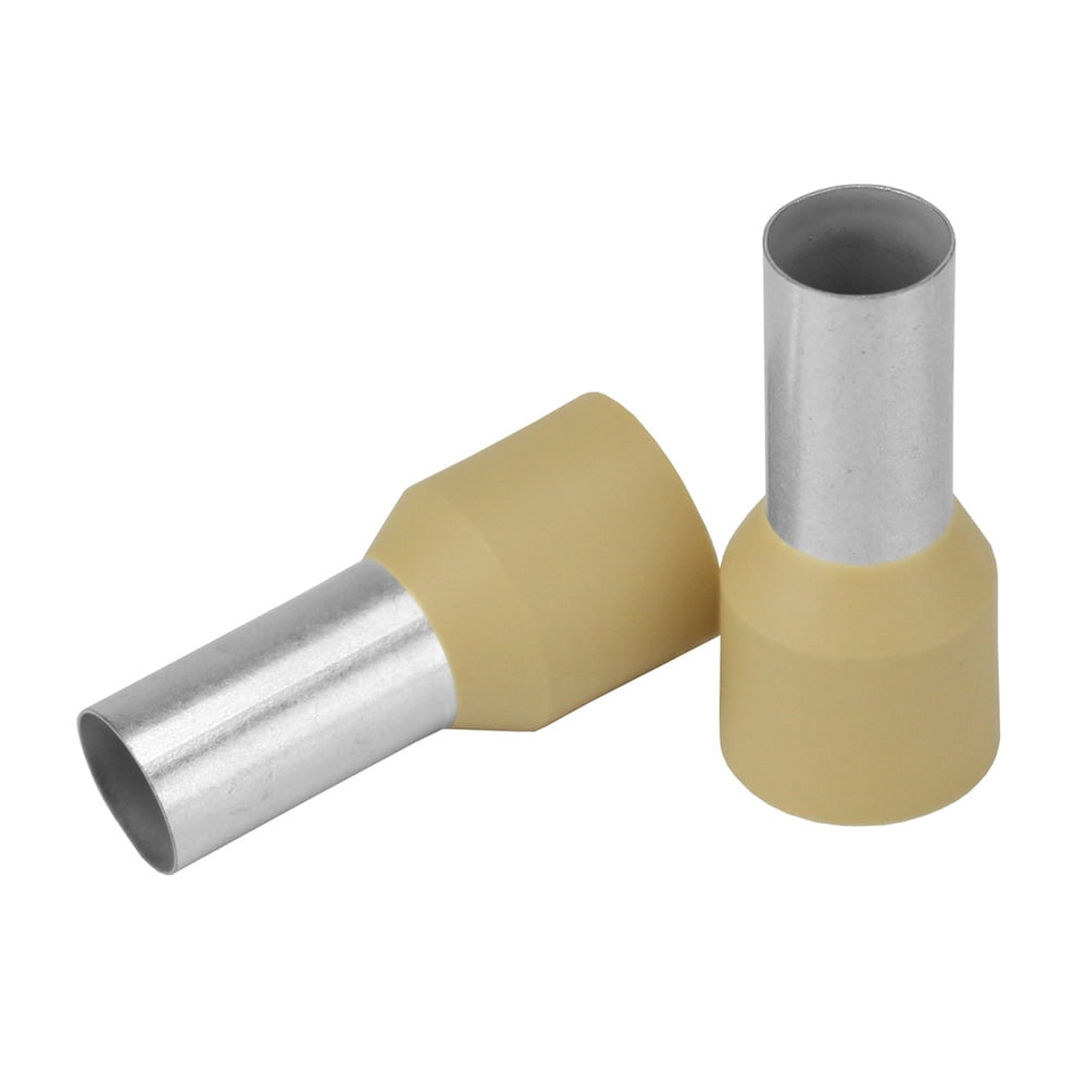 Pacer Group TFRL2-16MM-10 Pacer Beige 2 Awg Wire Ferrule - 16mm Length ...