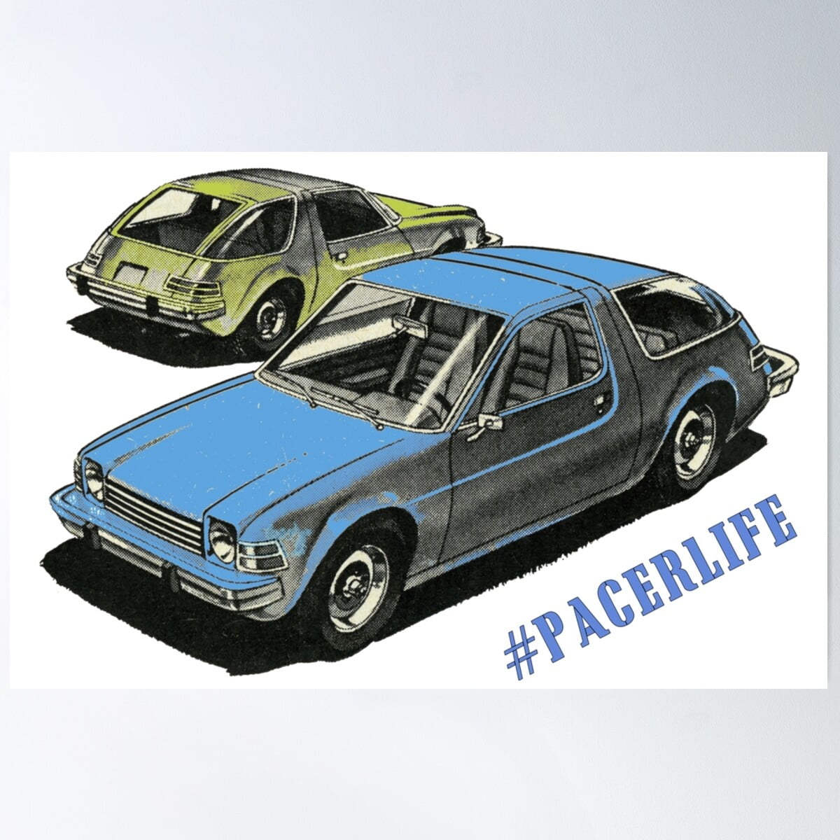 Pacer Life. Relive The '70S! Poster Wall Art, Modern Wall Decor For ...