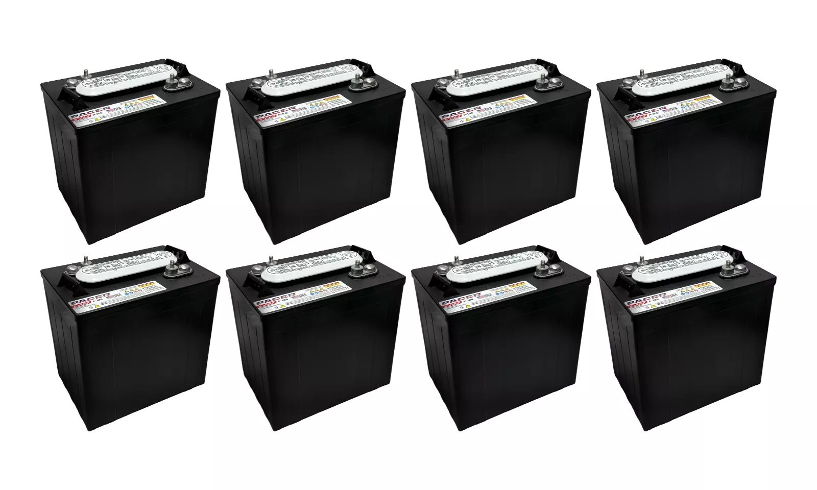 Pacer P-105 6 Volt 220Ah Deep Cycle Battery - Replaces Trojan T-105 ...