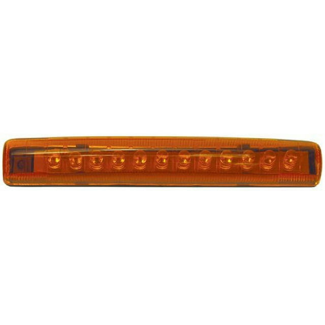 Pacer Performance 20-703 Amber Mini 12-Diode Single Row LED Brake Light ...