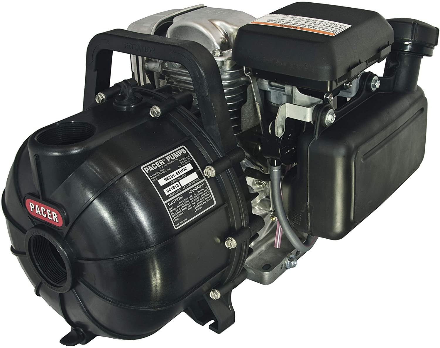 Pacer Pumps 2 Inch Water Transfer Pump with Honda GC Engine, Self ...