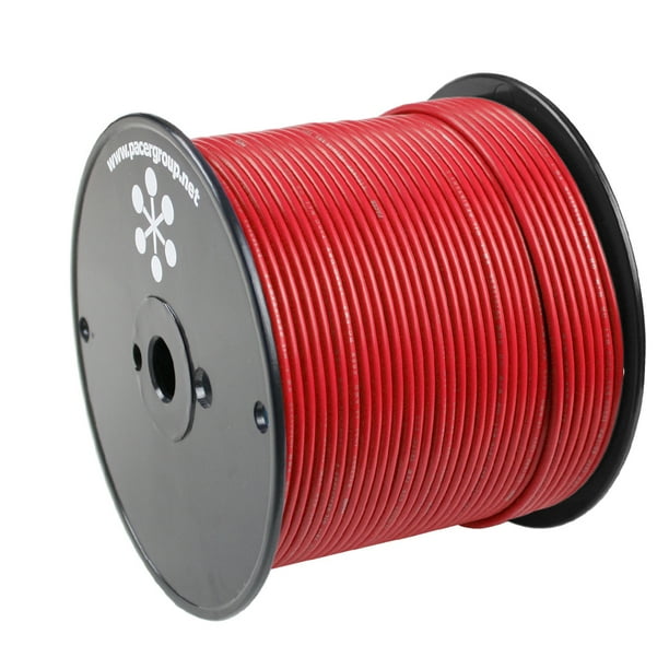 Pacer Red 12 AWG Primary Wire - 500' - Walmart Business Supplies