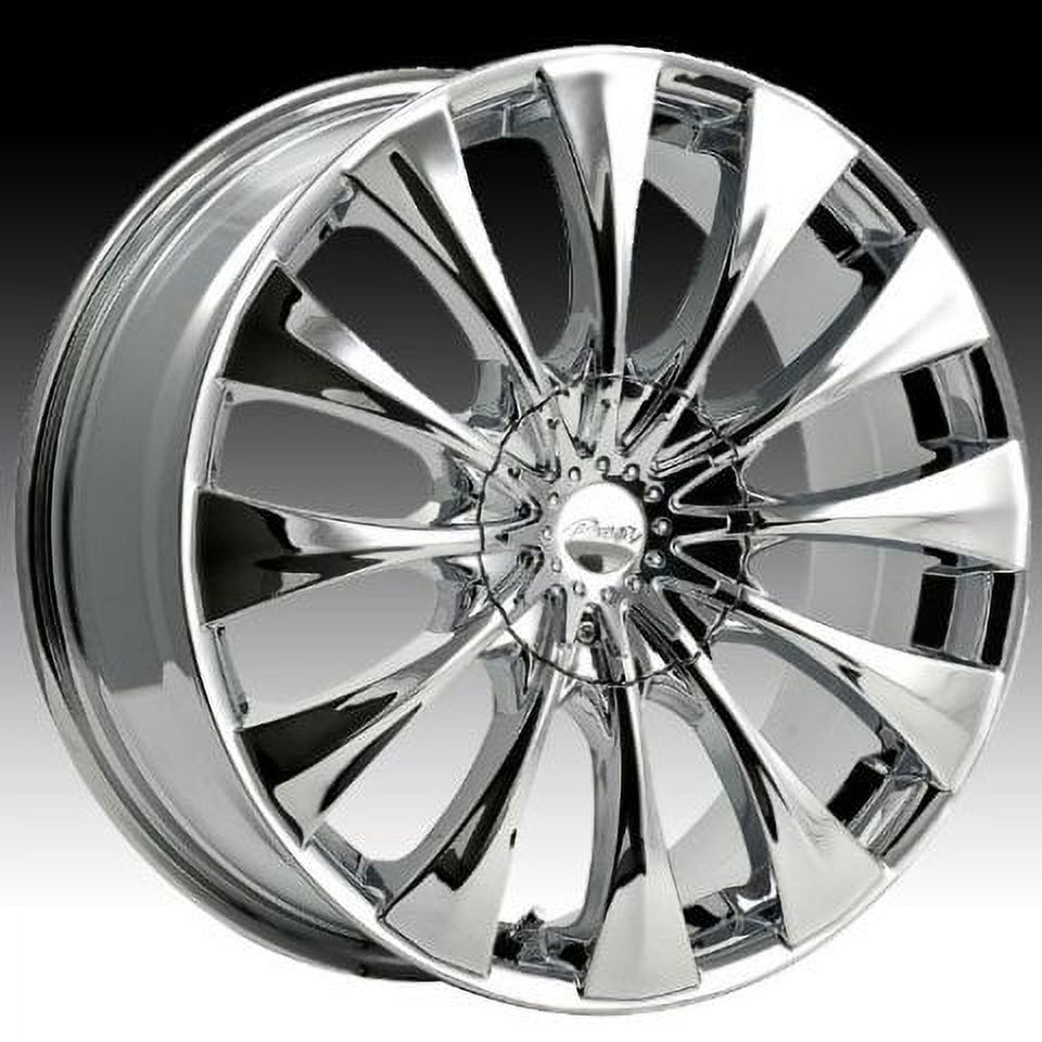 Pacer Silhouette 15x7 Chrome Wheel / Rim 4x100 & 4x4.25 with a 40mm ...