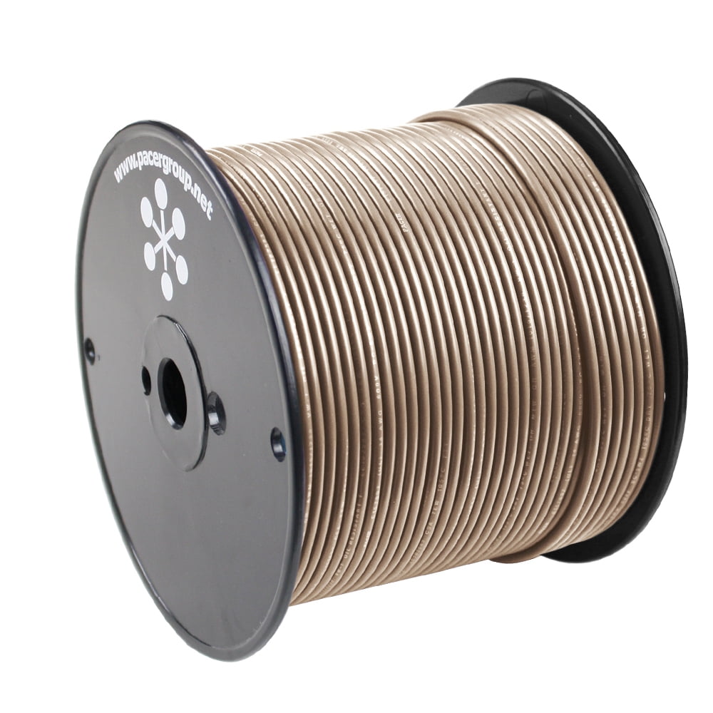 Pacer Tan 16 AWG Primary Wire - 500' - Walmart.com