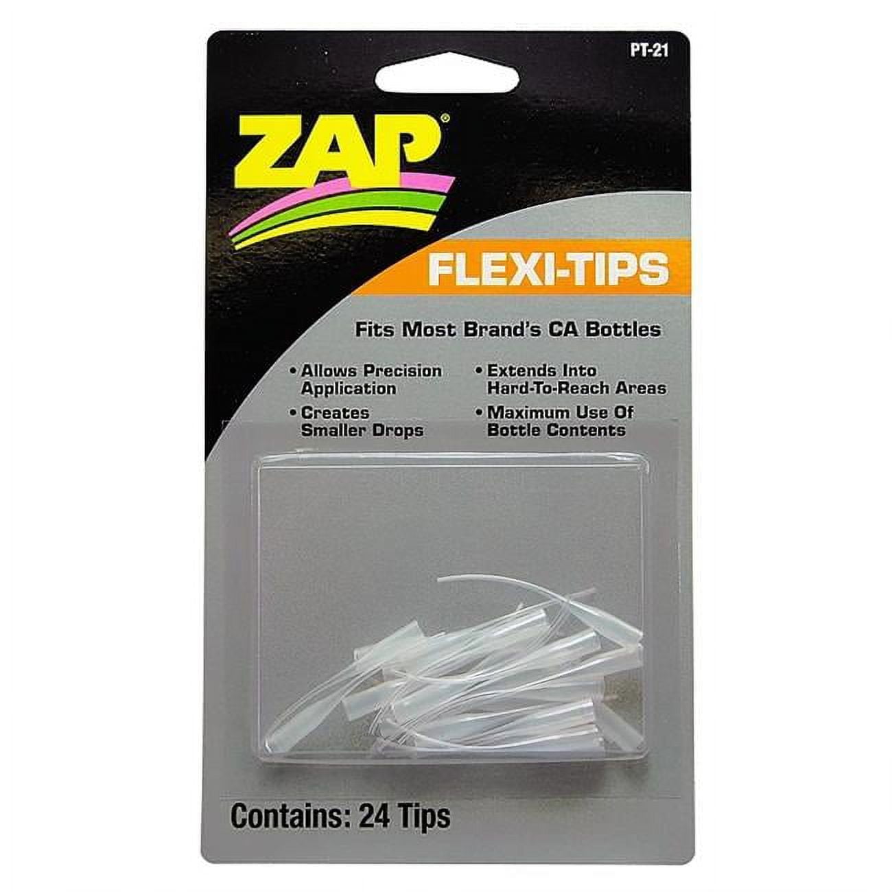 Pacer Technology Zap PT21 Zap Adhesives Extender Tips (24) - Walmart.com