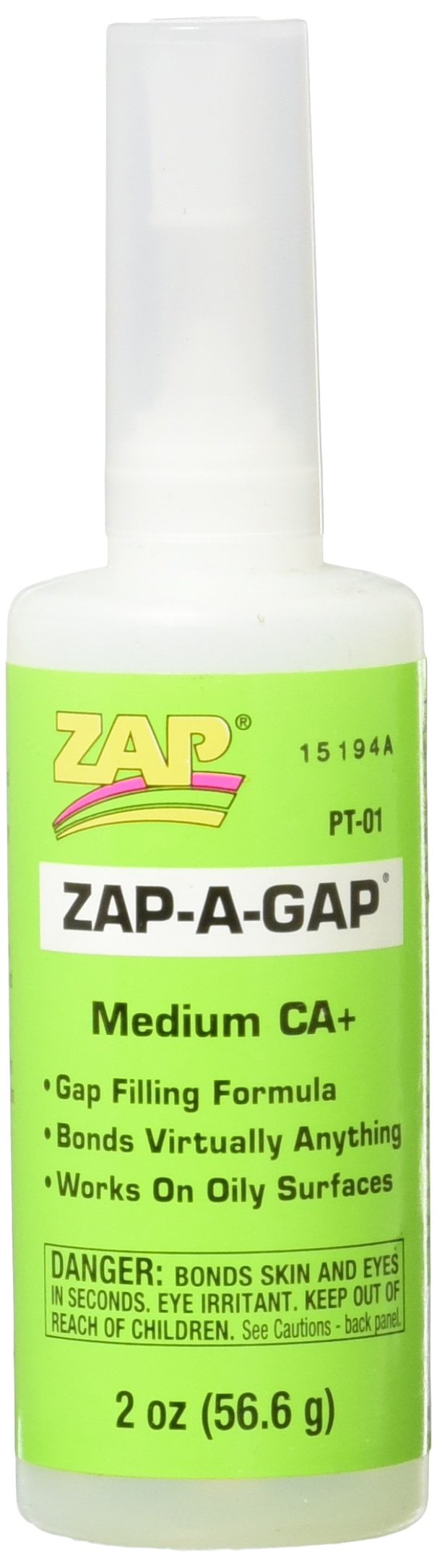 Pacer Technology (Zap) Zap-A-Gap Adhesives, 2 oz - Walmart.com
