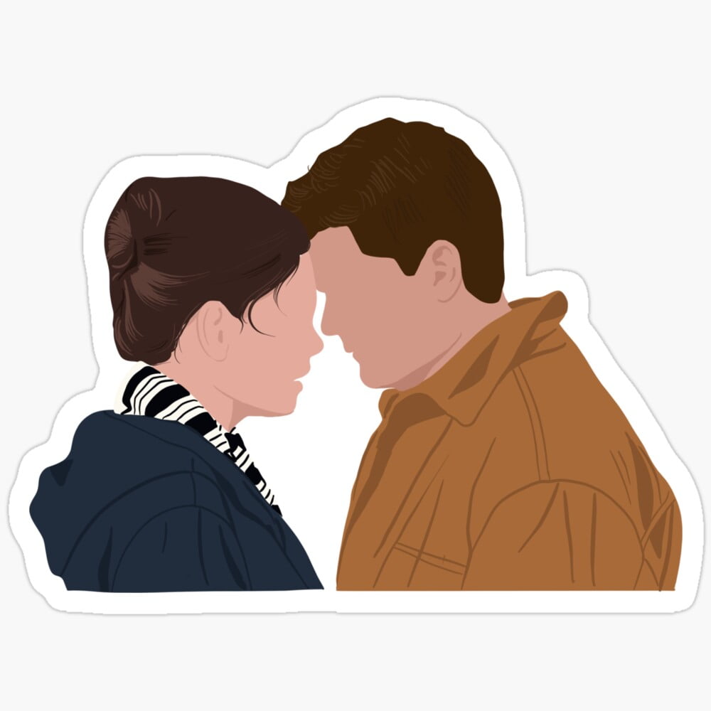 Pacey And Joey Dawsons Creek Sticker Phone Decal Water Bottle Stickers ...