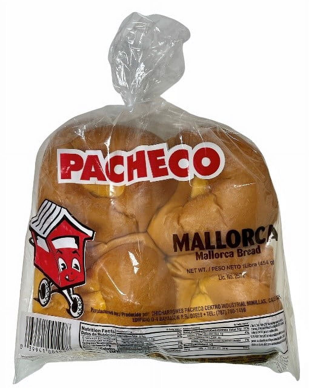 Pacheco, Mallorca Regular, 16 oz, Clear Bag, 4 units, Shelf Stable - Walmart.com