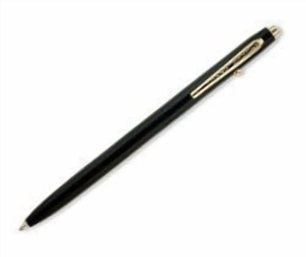 Pachi Paradice Fisher Space Pens-Matte Black Shuttle Pen w/Gold Trim ...