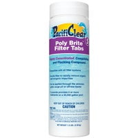 PacifiClear Poly Brite 1.5 Lb. Filter Clarifier Tablet F033002018PC ...
