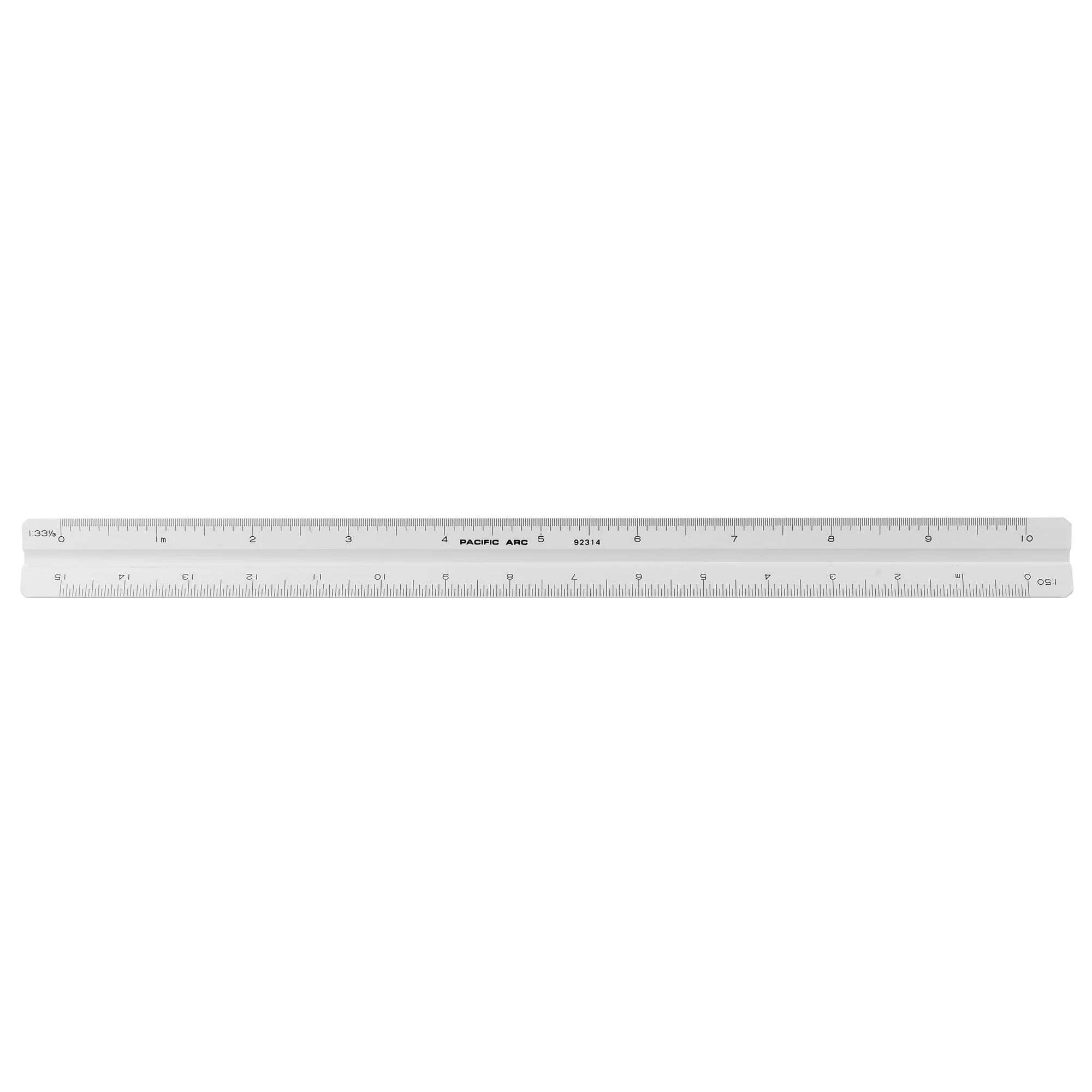 Pacific Arc, Architect Plastic Scale Ruler, Divided by: 1/16th, 3/32, 1 ...