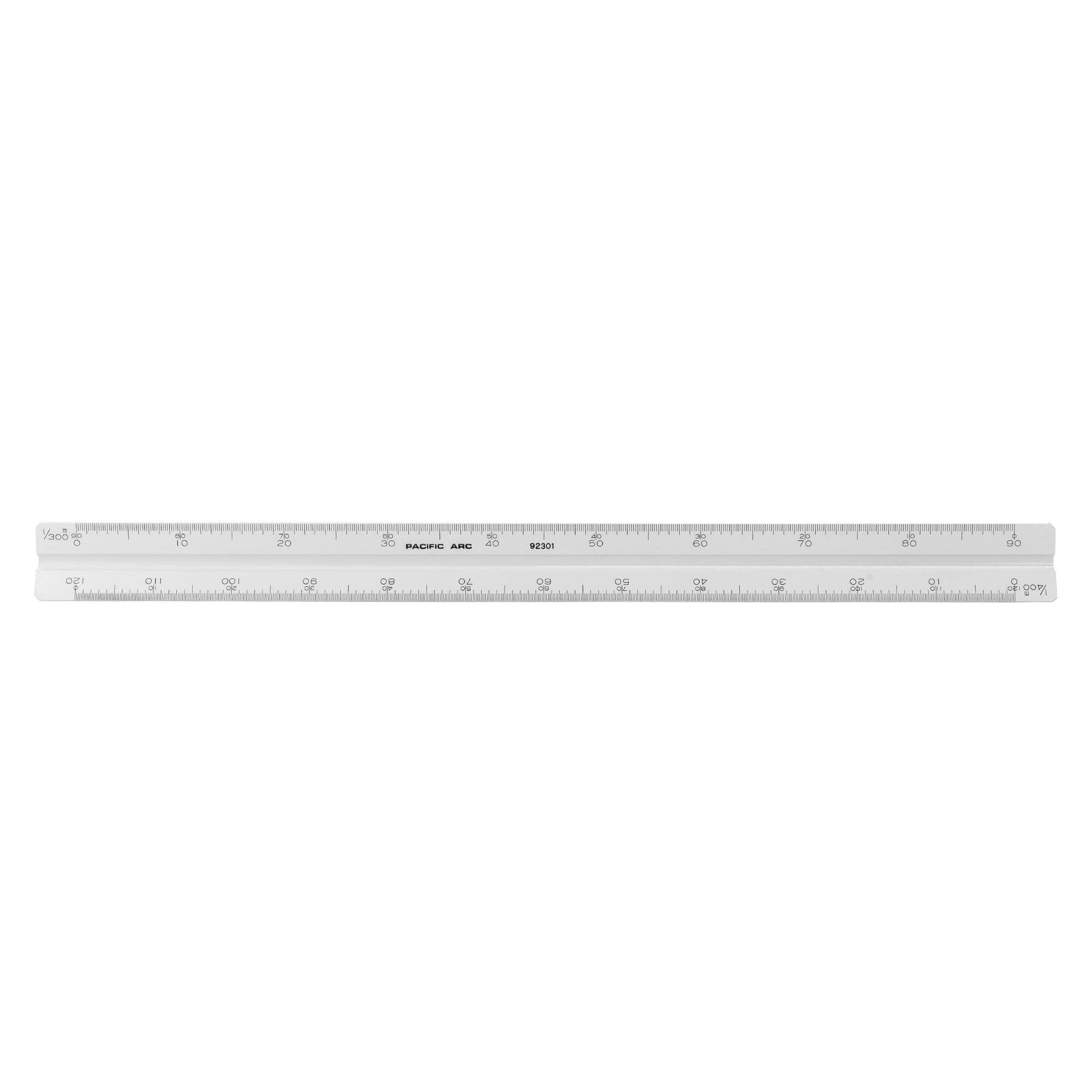 Pacific Arc, Architect Plastic Scale Ruler, Divided by: 1/16th, 3/32, 1 ...